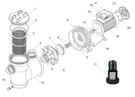 Order Spare Parts for Argonaut AV200 Single Phase Pump from Plastica