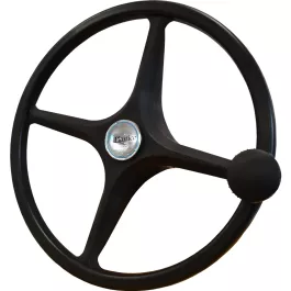 Plastica Slidelock Steering Wheel Black